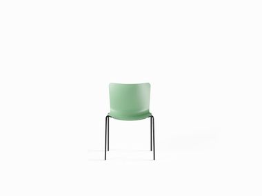 POPPEA Stackable polypropylene chair By FREZZA