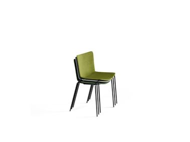 POPPEA Stackable fabric chair By FREZZA