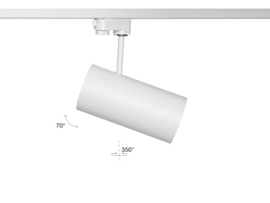 POUND LED powder coated aluminium track-Light By Linea Light Group