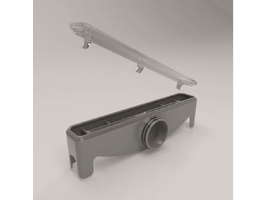 PP DRAIN AQUA INVISIBLE COVER Stainless steel shower channel By PROFILPAS