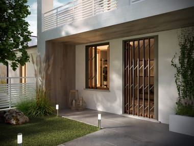 P600 | Security bar Retractable steel security bar By SUNROOM