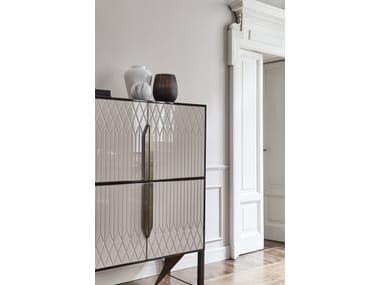 PRISMA Wooden highboard with doors By Capital Collection | design ...