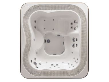 Above-ground outdoor hydromassage hot tub PROFILE By Jacuzzi®