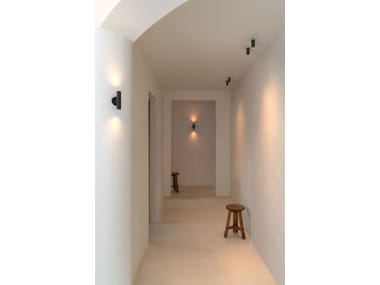 SC INVADER LED round aluminium and brass spotlight By PROLICHT