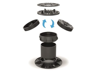 Sistema modulare per pavimento sopraelevato da esterno PROSUPPORT TUBE SYSTEM - PROGRESS ...