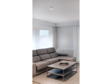 PUCK M LED ceiling aluminium spotlight By Arkoslight | design Rubén Saldaña