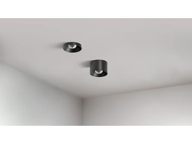PUCK M LED ceiling aluminium spotlight By Arkoslight | design Rubén Saldaña