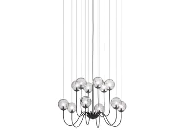 PUPPET SP 12 P pendant lamp By Vetreria Vistosi