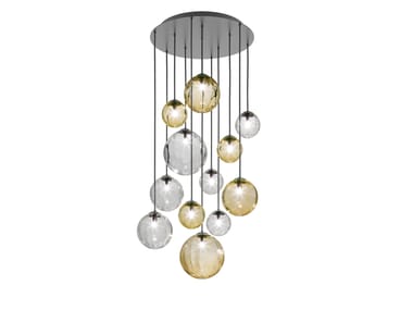 PUPPET SP R pendant lamp By Vetreria Vistosi