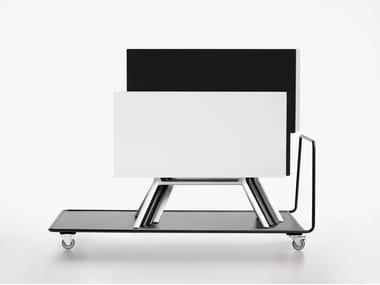 MIURA Folding high table By Plank | design Konstantin Grcic