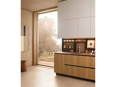 ALEA PRO Fitted kitchen By Poliform