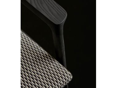 IPANEMA Upholstered fabric chair with armrests By Poliform | design ...