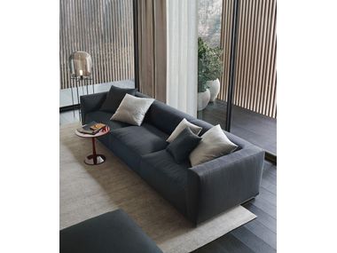 SHANGAI Sectional fabric sofa with removable cover By Poliform | design ...