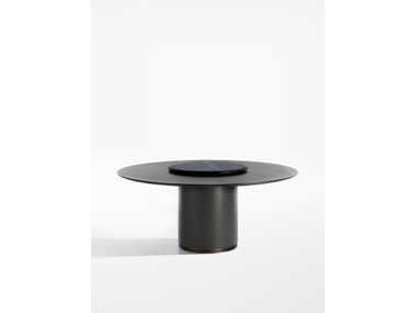 OTAB 883/T Round wooden dining table By Potocco | design Buratti Architetti