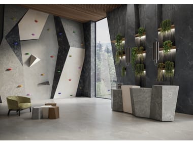 UNIQUE INFINITY GREY Pavimento/rivestimento in gres porcellanato ...