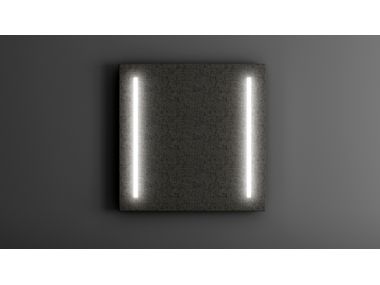 QUARTETTO Felt Acoustic wall panel with Integrated Lighting By LvB Italia
