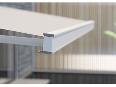 Box motorized Folding arm awning QUBICA FLAT BOX AWNINGS Collection By ...