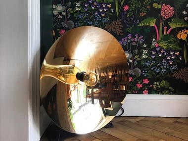 ZENITH Handmade Thermoformed glass table lamp with dimmer By RADAR ...