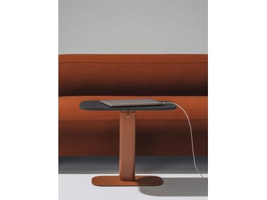 RALIK Height-adjustable rectangular multi-layer wood coffee table By ...