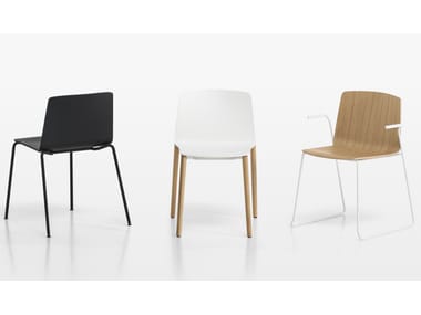 RAMA Sled base chair By Kristalia | design Ramos&Bassols