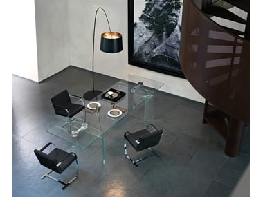 RAY PLUS Table By Fiam Italia | design Bartoli Design