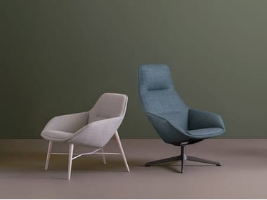 RAY SOFT LOUNGE Armchair By Brunner | design Jehs+Laub