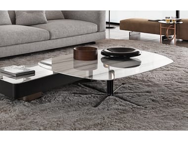 Coffee table RAYS By Minotti design Rodolfo Dordoni