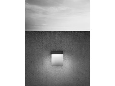 Lampada da parete a LED in acciaio inox REAL MATTER Collezione Outdoor ...