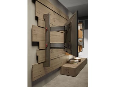 Parete attrezzata REBEL R_04 By Fimar