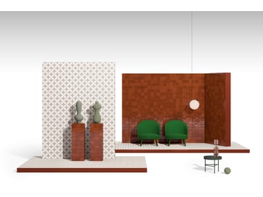 RETROMIX Porcelain stoneware wall/floor tiles By VitrA Bathrooms