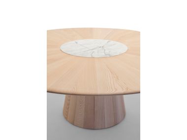 REVERSE WOOD Table By Andreu World | design Piergiorgio Cazzaniga