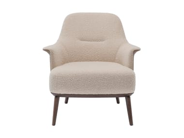 RIC Fabric armchair with armrests By Como Furniture | design F&F studio