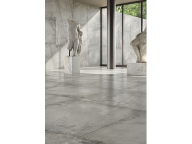 RETRO PURE Porcelain stoneware wall/floor tiles with marble effect By ...