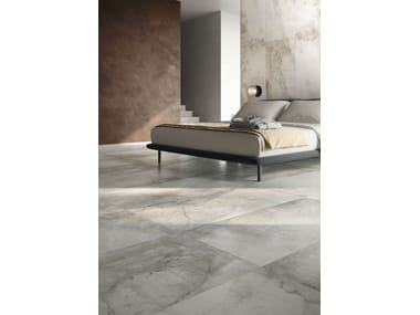 RETRO PURE Porcelain stoneware wall/floor tiles with marble effect By ...