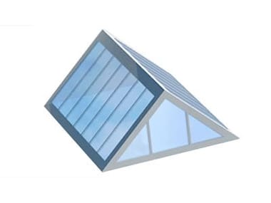 Glass and steel roof window DUAL PITCHED SOLUTIONS VELUX Glazing Panels ...
