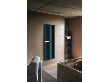 Electric vertical decorative radiator RIFT | Vertical decorative ...