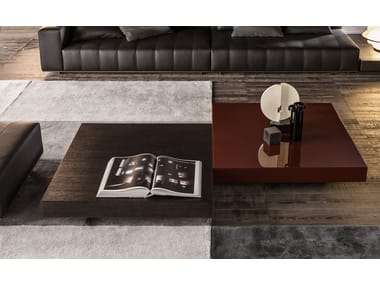 RITTER Square coffee table By Minotti | design Rodolfo Dordoni