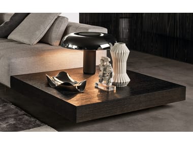 RITTER Square coffee table By Minotti | design Rodolfo Dordoni