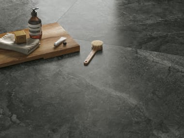 RIVER Porcelain stoneware wall/floor tiles with stone effect By ...