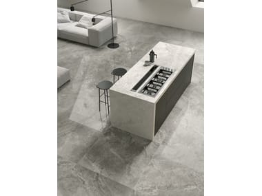 RIVER Porcelain stoneware wall/floor tiles with stone effect By ...