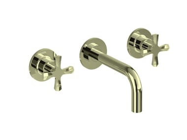 RIVIERA Wall-mounted Basin Mixer By Burlington Bathrooms
