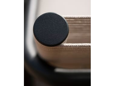 ASTRA Fabric garden armchair with armrests By RODA | design Rodolfo Dordoni