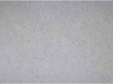 Reconstructed stone kitchen worktop with marble effect ROGIER By Quantra Quartz