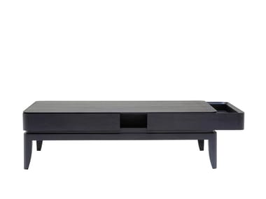 Coffee table with storage space ROLLING By HC28