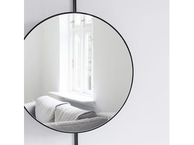 ROTATING MIRROR | Round mirror By Kristina Dam Studio