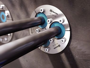 Cable entry seals for underground applications ROXTEC UG™ By Roxtec Italia