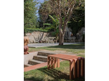 RUNWAY | Steel bench By Situér