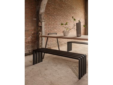 RUNWAY | Steel bench Steel bench By Situér