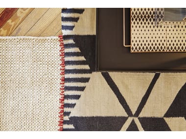 RUSTIC CHIC | Rug with geometric shapes By GAN design Sandra Figuerola