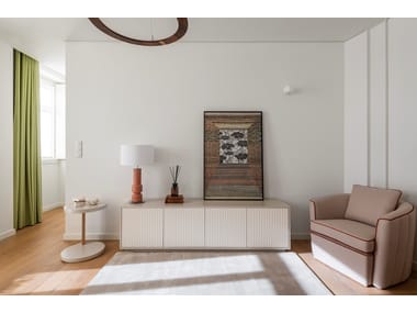 RYAN Low wooden TV cabinet By Stylish Club | design Rui Martins